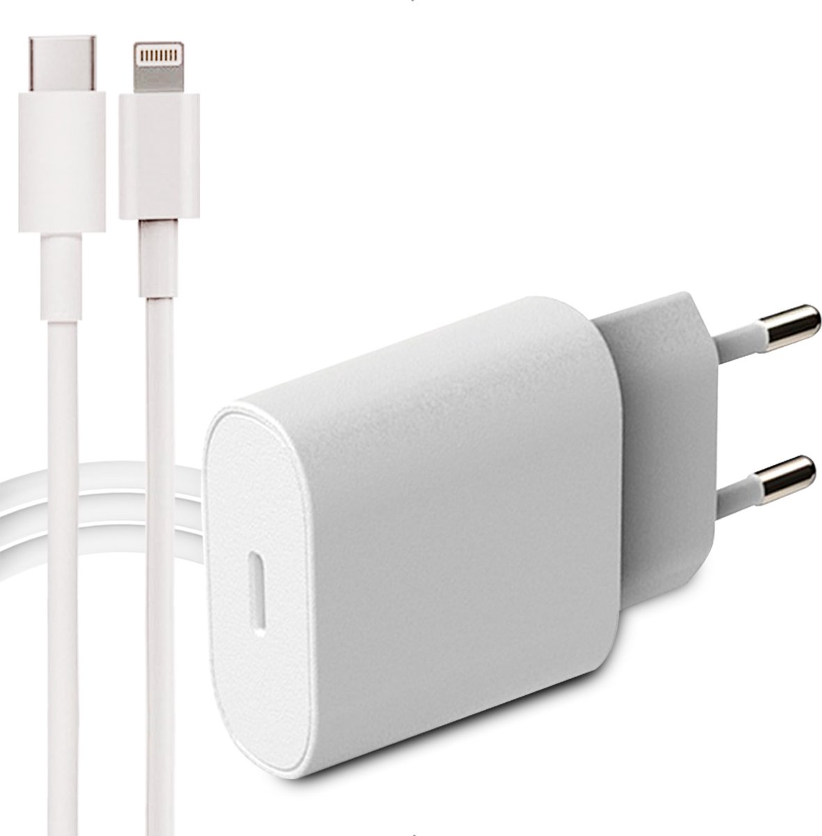 Smartgoodz USB-C adapter 25 W - Iphone oplader - Ipad oplader ...