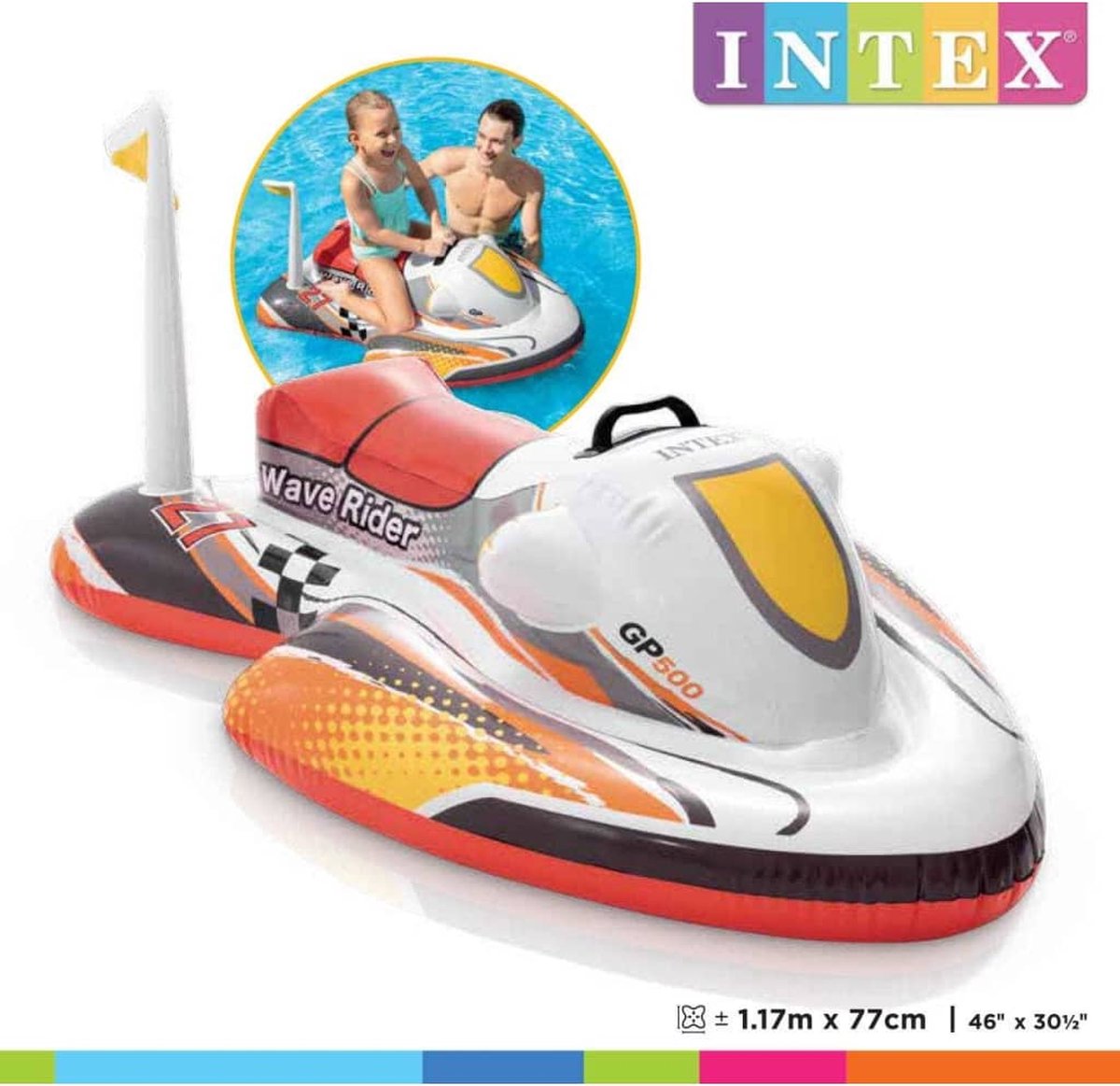 Intex - Opblaasbare waterscooter - Waverider | bol.com