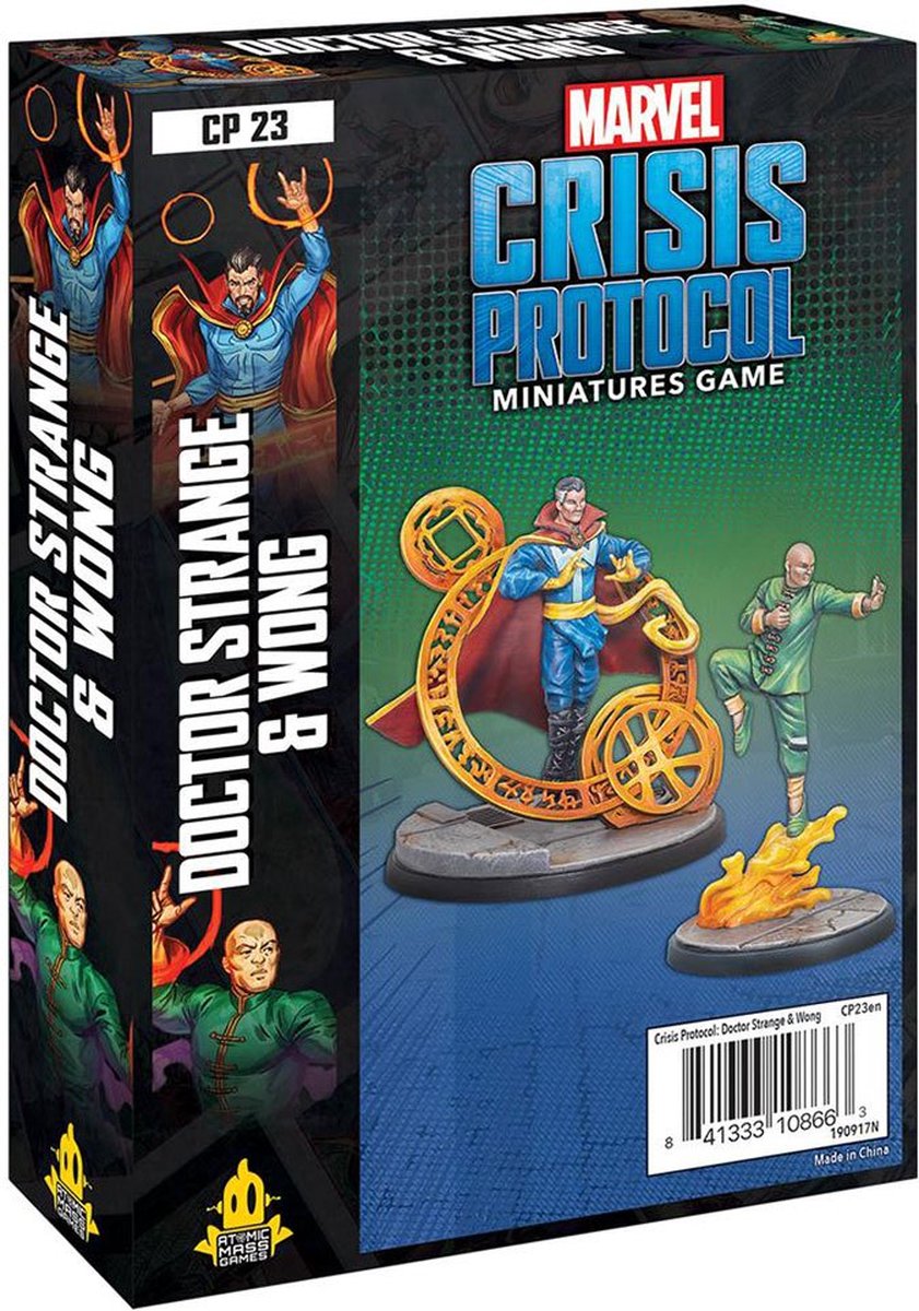 Atomic Mass Games Mcp: Dr Strange En Wong (engels) Figuur Veelkleurig ...