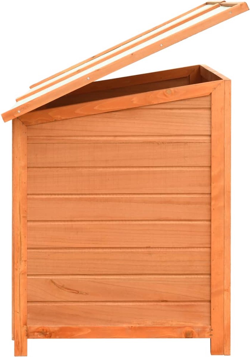 Maison Exclusive - Hondenhok 120x77x86 cm massief grenenhout en ...