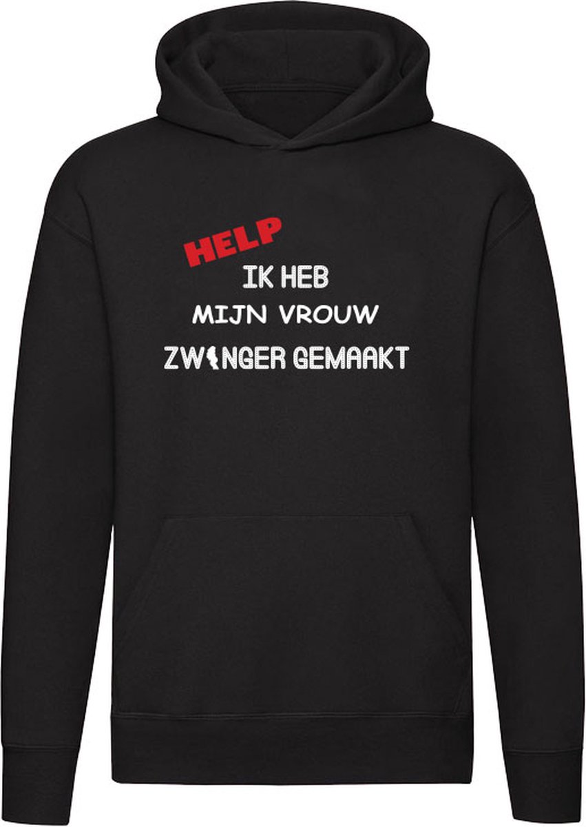 Help ik heb mijn vrouw zwanger gemaakt Heren t-shirt| baby| vader | voortplanting|... | bol.com