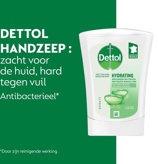 Dettol - Handzeep - Navulling - Aloë Vera - 250ml | bol