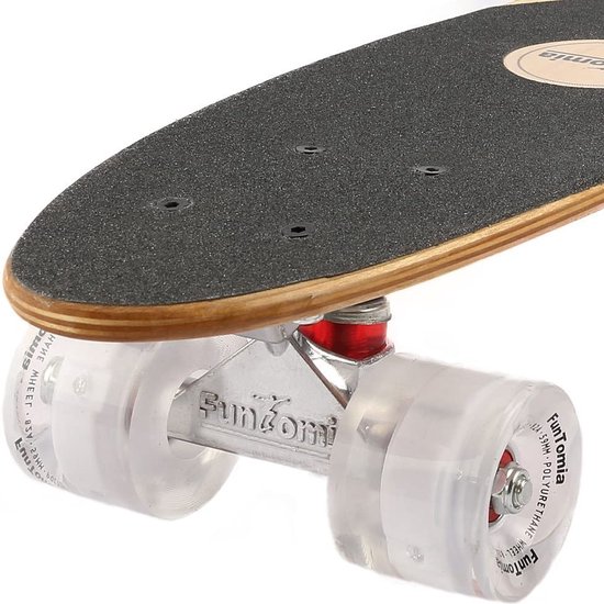 Mini-Board Cruiser Skateboard 57cm van 7-laags Canadees esdoornhout ...