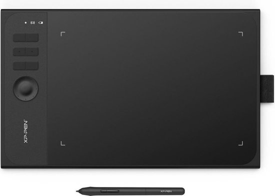 Tekentablet - Grafisch tablet - Ontwerp met roltoets - Met bedrade en ...