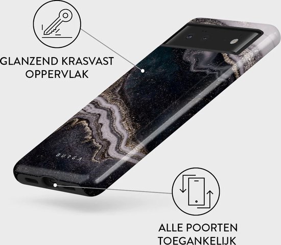 Burga Hoesje Geschikt voor Google Pixel 6a - Burga Tough Case ...