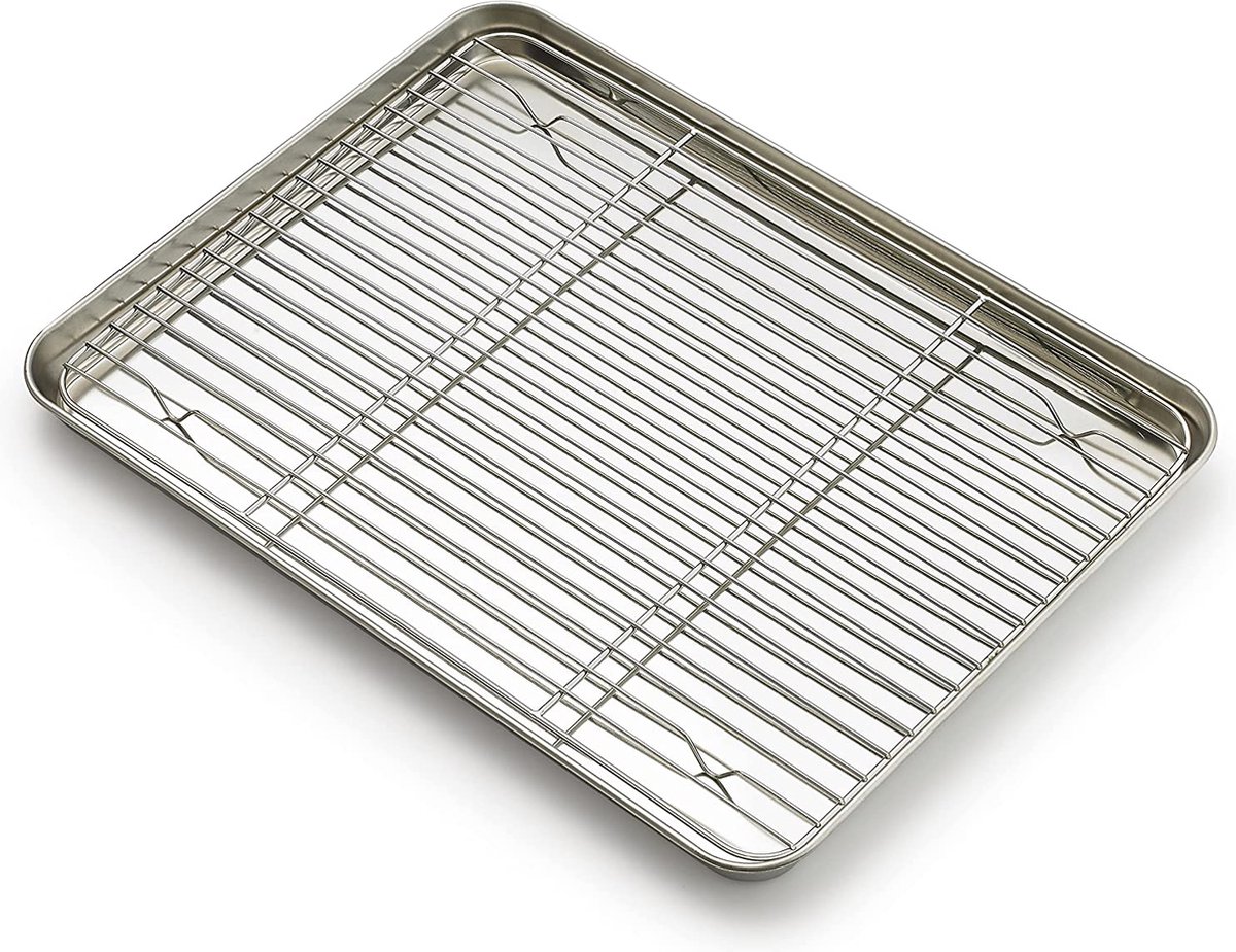 Plaque de cuisson Supremery XXL avec grille de refroidissement, acier ...