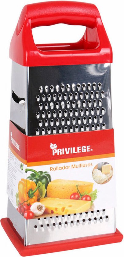Multifunctionele Rasp Privilege 55416 4 zijden (11 x 8,5 x 24 cm) | bol.com