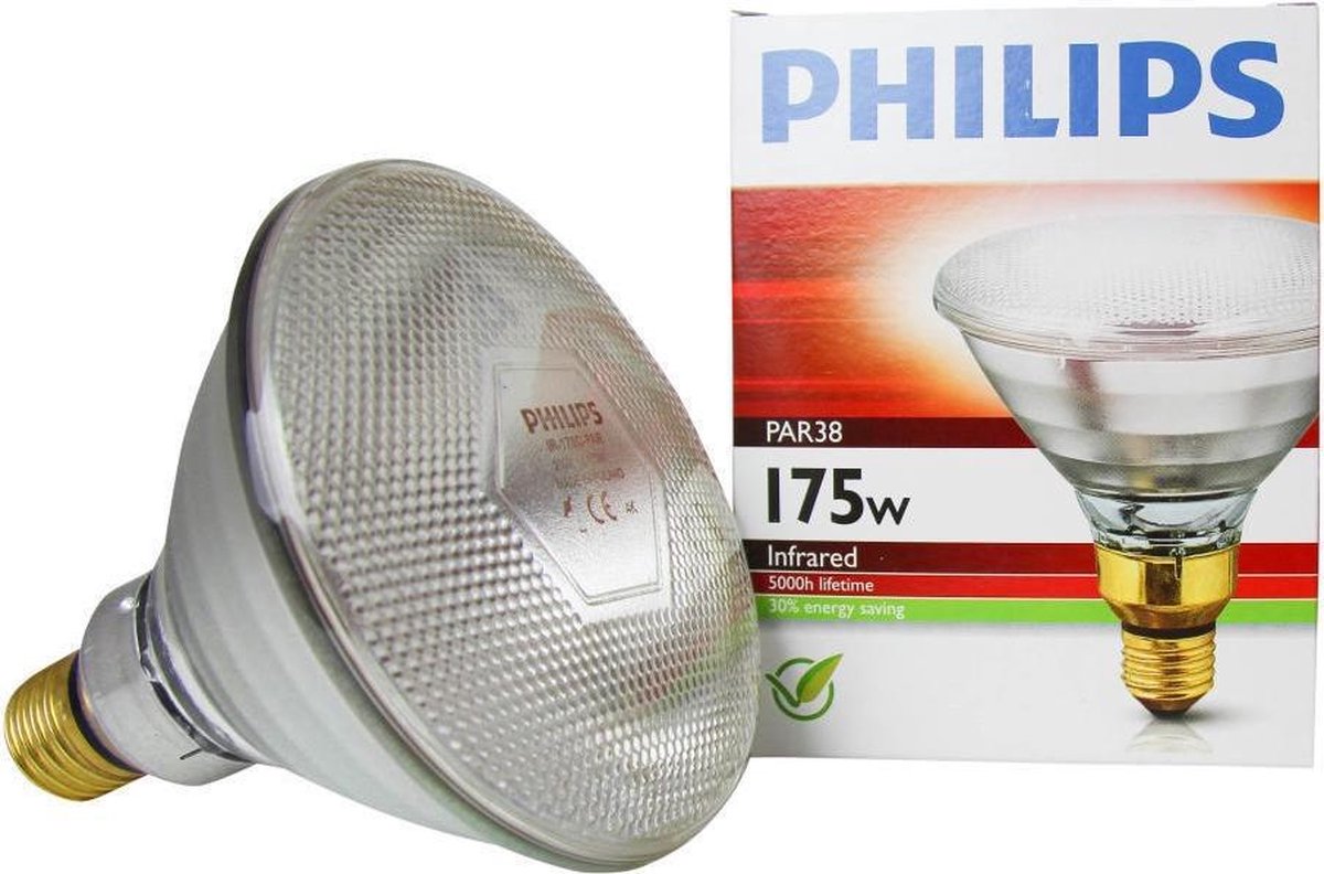 Philips PAR38 IR 175W E27 230V Clear | bol.com