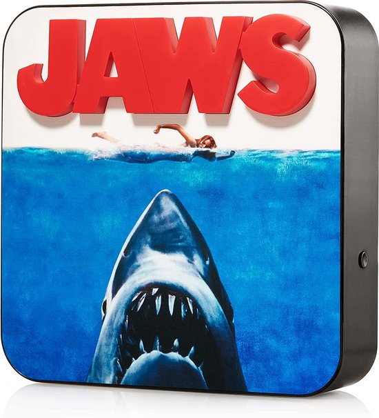 Jaws - Film Poster - 3D Bureaulamp / Wandlamp | bol.com