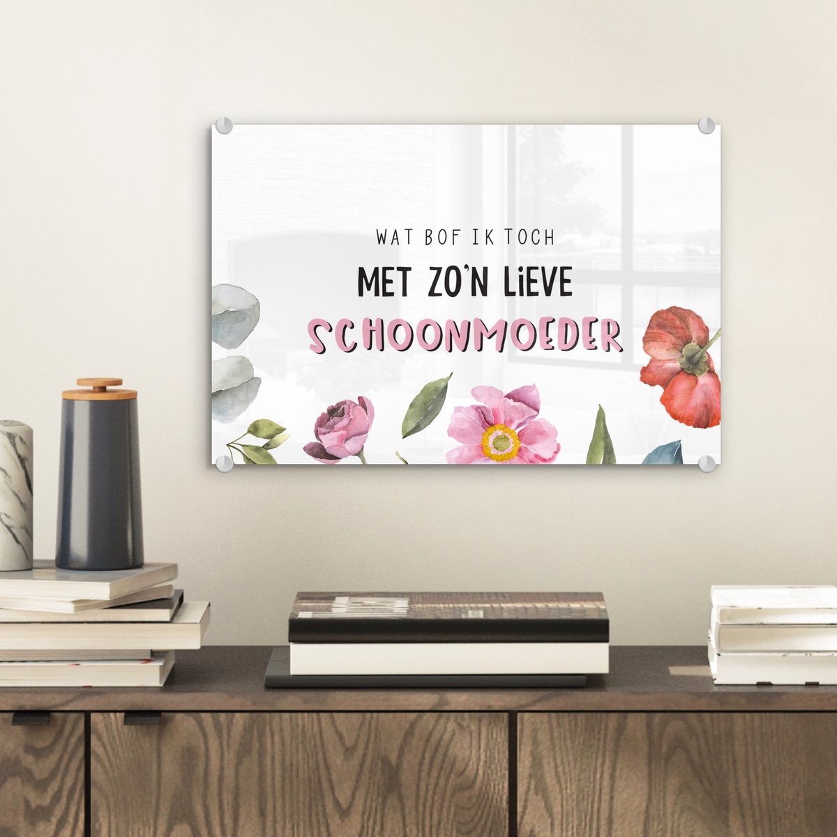 Quotes - Schoonmoeder - Wat bof ik toch met zo'n lieve schoonmoeder ...