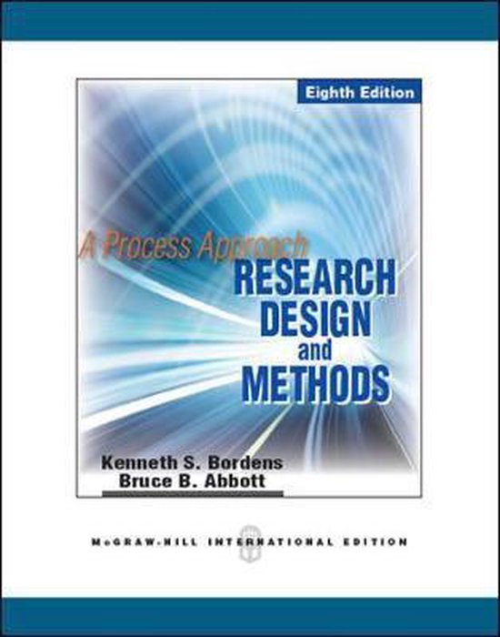 Research Design and Methods | 9780071289153 | Kenneth Bordens | Boeken ...