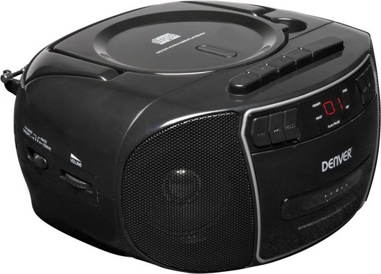 Denver TCP-40 - Draagbare Boombox - Zwart | bol.com