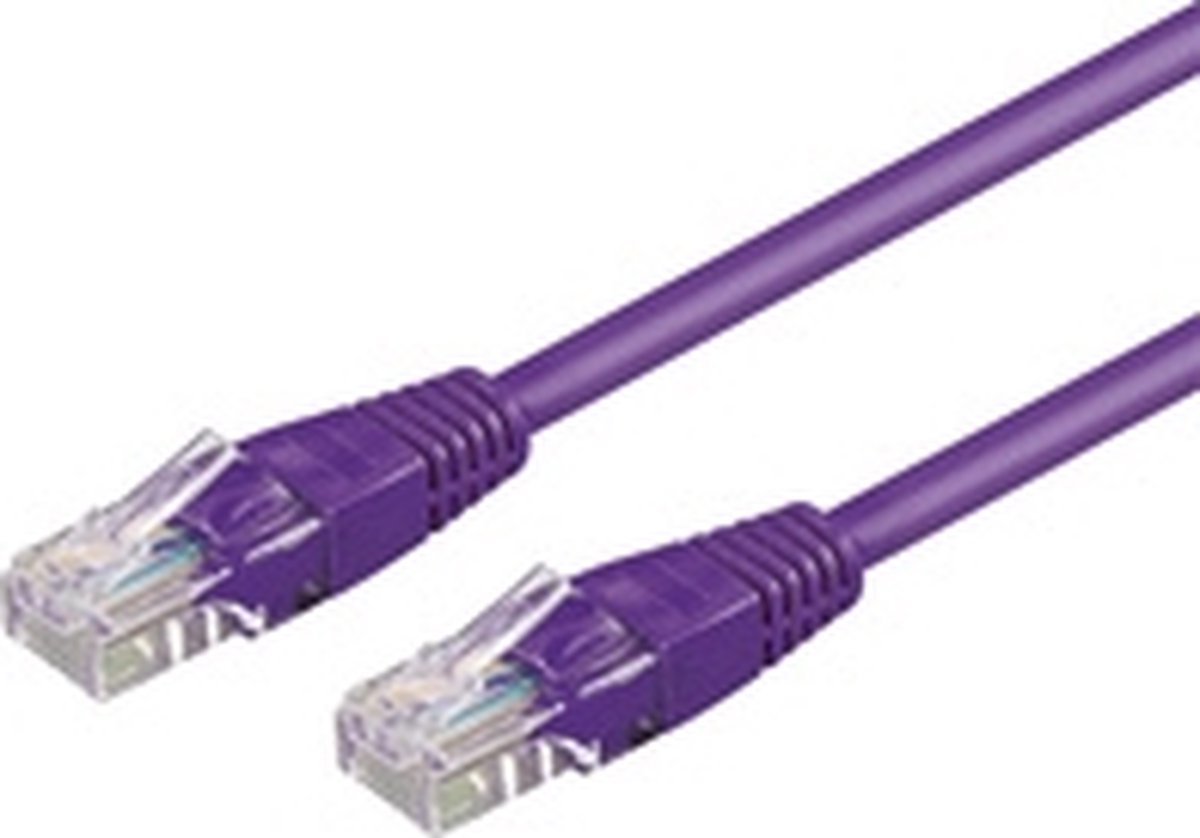 Câble réseau Wentronic CAT6 - RJ45 - violet - 7 m | bol.com