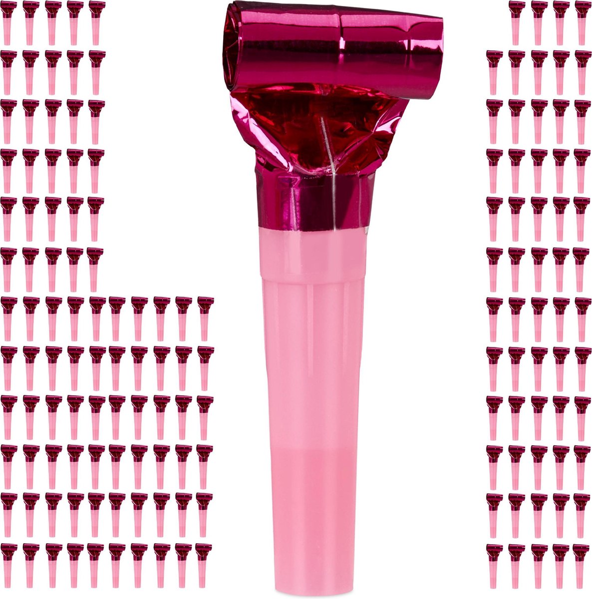 Relaxdays 150 x roltongen feest toeter - feesttoeters - roltoeters ...