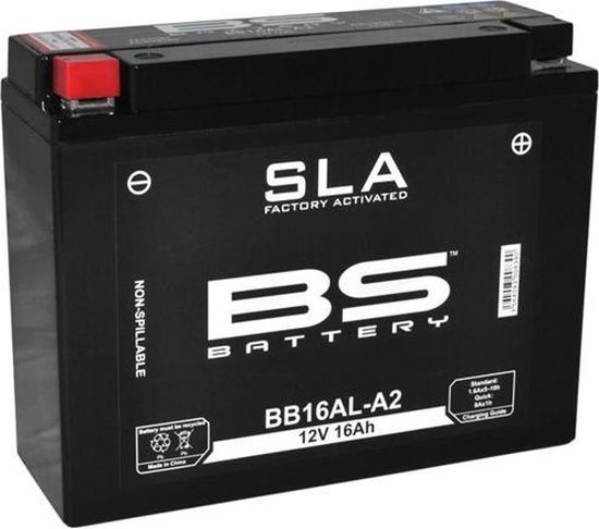 Bs Battery Bb16al-a2 Agm-accu Zwart | bol