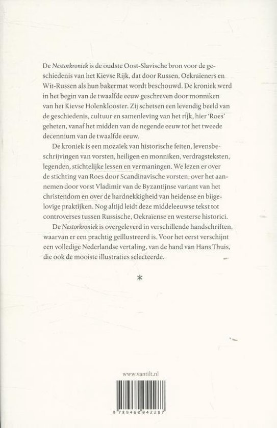 Nestorkroniek, Hans Thuis | 9789460042287 | Boeken | bol