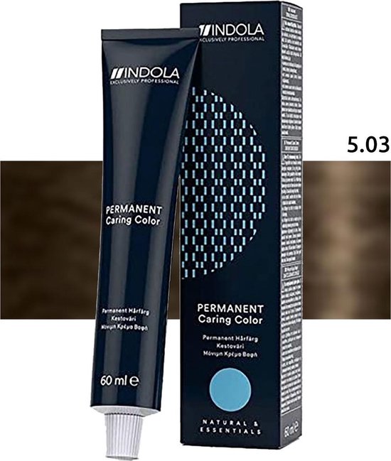 Indola - Indola Profession Permanent Caring Color 5.03 60ml | bol