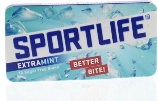 Sportlife Extra Mint Chewing Gum 48 Pcs | bol.com