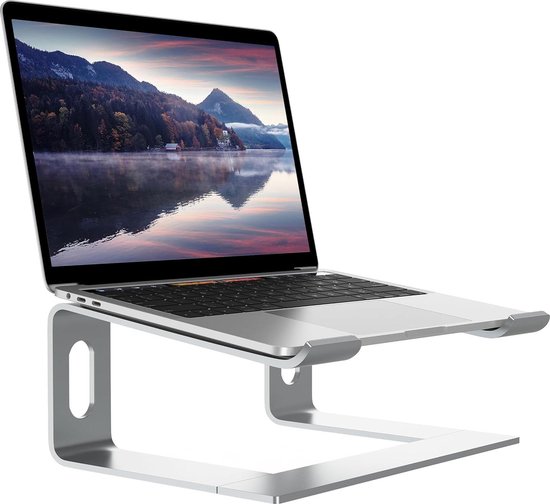Laptop Verhoger Ergonomic Notebook Holder - Laptop Stand for Desk ...