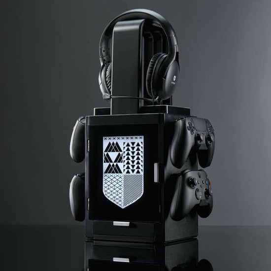 Numskull - Destiny Light Logo Inspired Gaming Locker voor 4 Controllers ...
