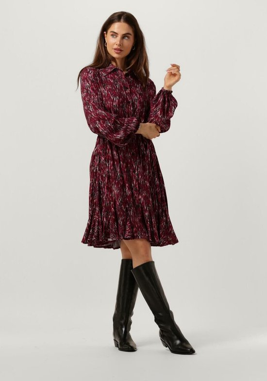 Janice Jurk Print Alex Jurken Dames - Kleedje - Rok - Jurk - Paars ...
