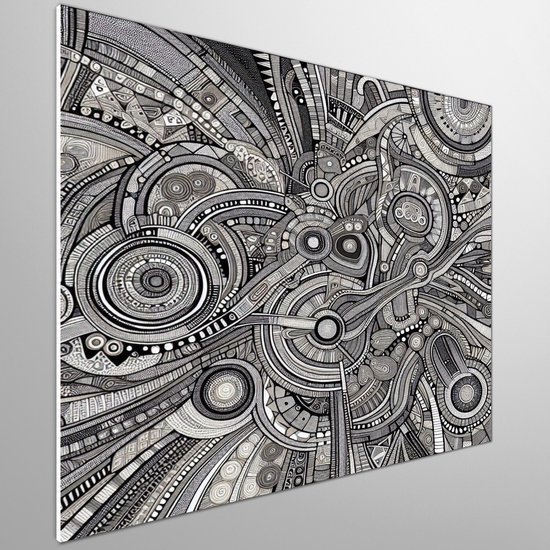 Line art aboriginal schilderij | Aboriginal Lines: A Visual Symphony of ...