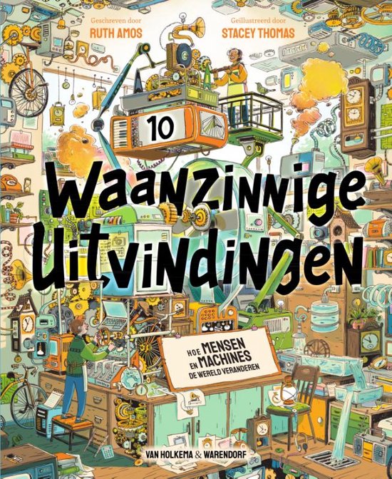 10 waanzinnige uitvindingen, Ruth Amos | 9789000395293 | Boeken | bol
