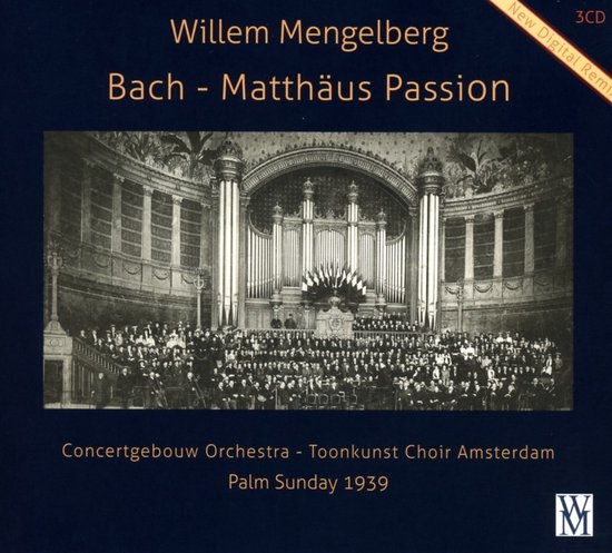 Jo Vincent, Concertgebouw Orchestra & Willem Mengelberg - Matthaus Passion BWV 244... | bol