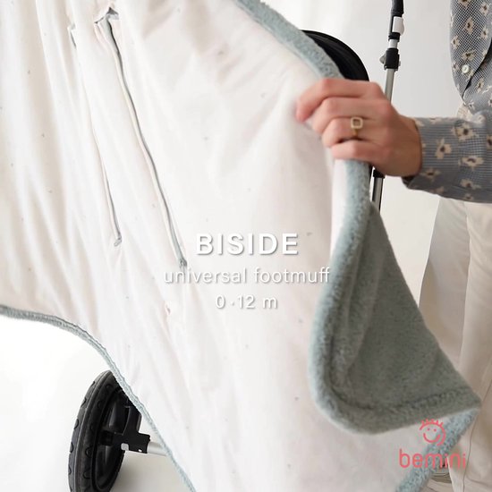 BEMINI Couverture nomade - Biside 0-12m - Pady tetra jersey + teddy ...