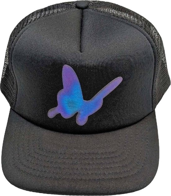 Post Malone - Butterfly Trucker pet - Zwart | bol