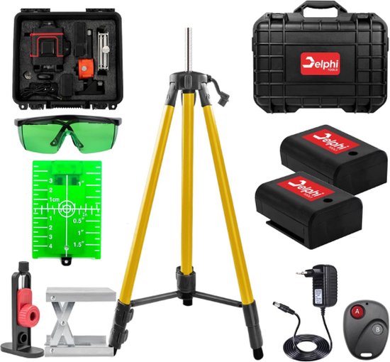 Deplhi® Kruislijnlaser - Kruislijnlaser Met Statief - Kruislijnlasers ...