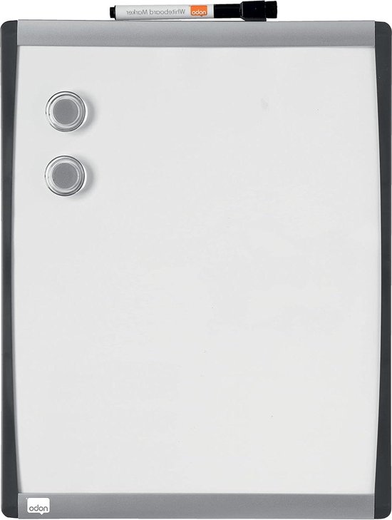 Whiteboard Small Magnetic Board with Arch Frame Wall Mountable 280mm x ...