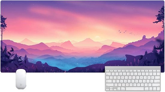 Grote muismat 900 x 400 x 3 mm - Gaming motief - Rubberen antislip ...