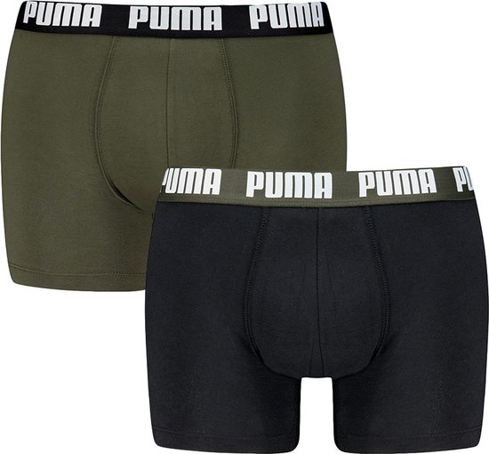 Puma - Basic Boxer 2-pack - 701226387 - 012 Forest Night | bol