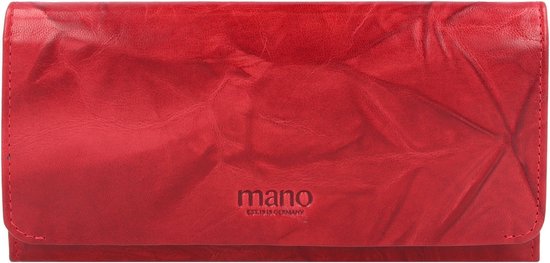 mano Donna Aurona Portemonnee RFID Leer 19 cm | bol