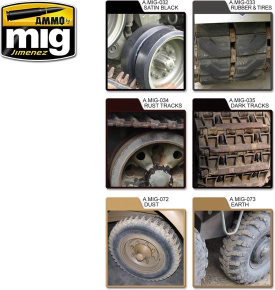 Mig - Tires And Tracks (Mig7105) | bol.com
