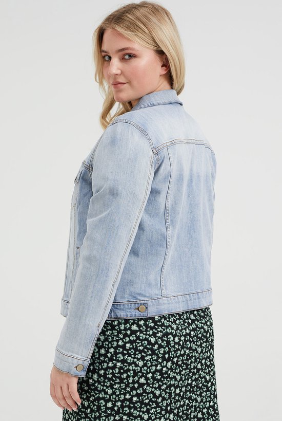 WE Fashion Dames denim jack - Curve | bol.com