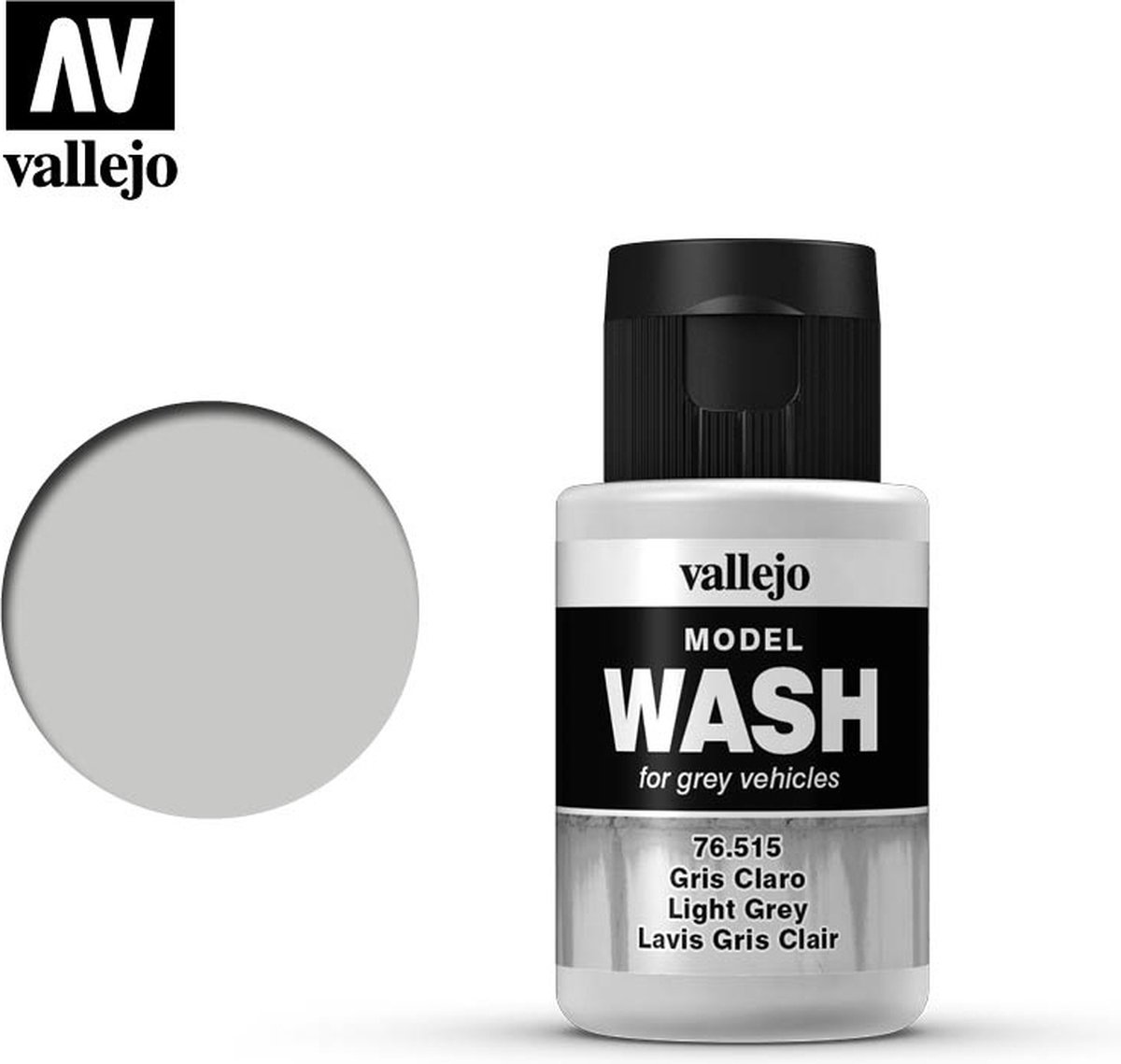 Vallejo Model Wash Light Grey - 35ml - VAL-76515 | bol.com