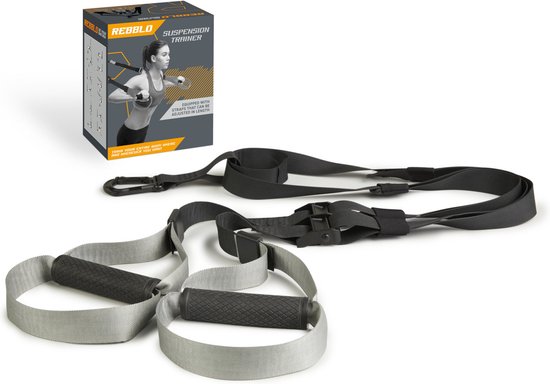 REBBLO Sangles de Suspension pour Entraînement à la Maison, Sangle de ...