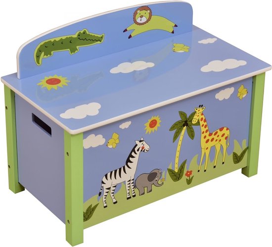 Opberger - Kid Safari Speelgoedkist | bol.com