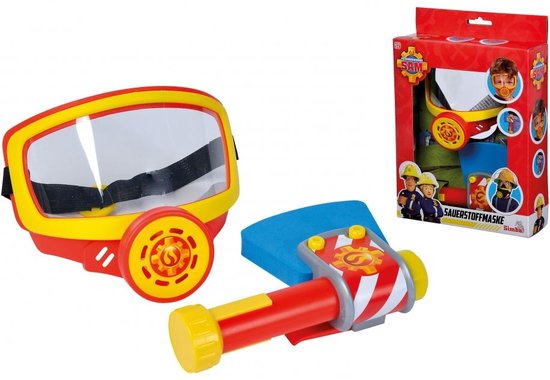 Simba - Sam Oxygen Mask - Brandweerman Sam - Zuurstofmasker | bol