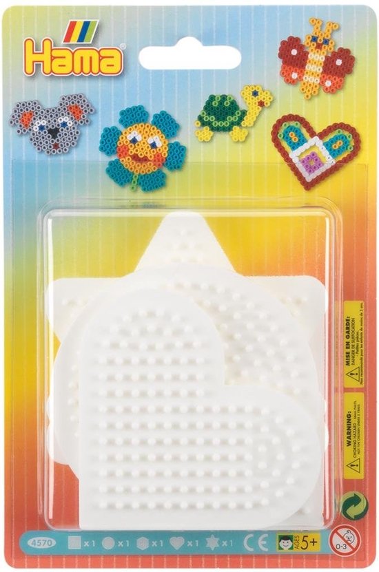 Hama Perles Plaques de Base 5 Pièces | bol.com