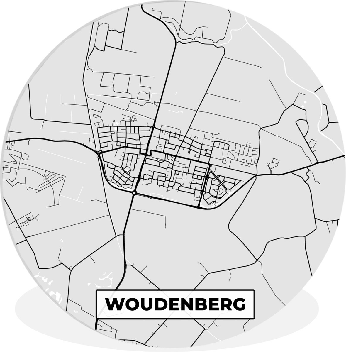 Wall Circle - Wall Circle Indoor - Map - Woudenberg - Map - City Map ...