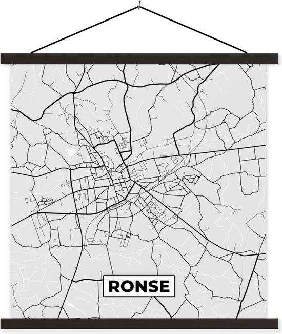 Posterhanger incl. Poster - Schoolplaat - Zwart Wit – België ...