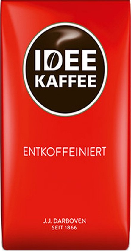 Idee Kaffee - Cafeïnevrij Gemalen Koffie - 12x 500g | bol.com
