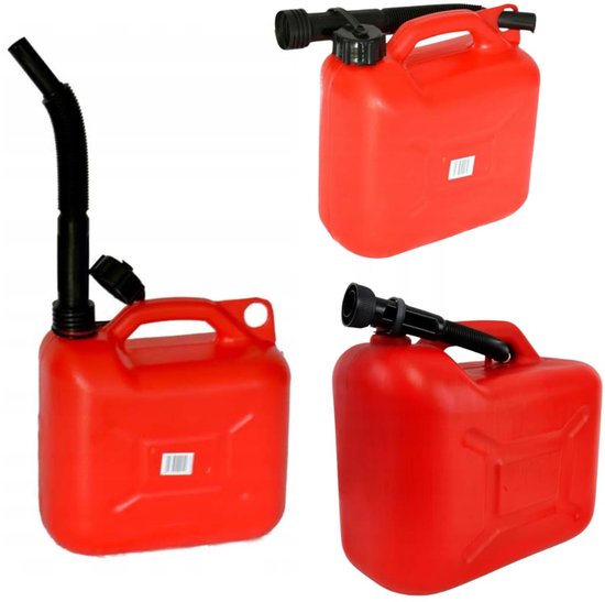 Anwicar Jerrycan 5l Benzine en Diesel - Brandstoftank - Flexibele ...