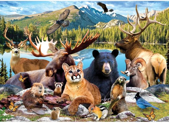 Master Pieces National Parks - Rocky Mountain - 500 pieces. | Games | bol