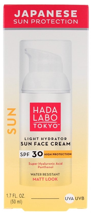 Hada Labo Tokyo™ - Japanse SPF 30 Zonnebrandcrème voor het Gezicht ...
