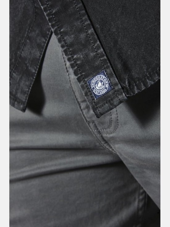 Heren Overhemd Korte Mouw Grote Maten Casual Acid Washed Katoen | bol