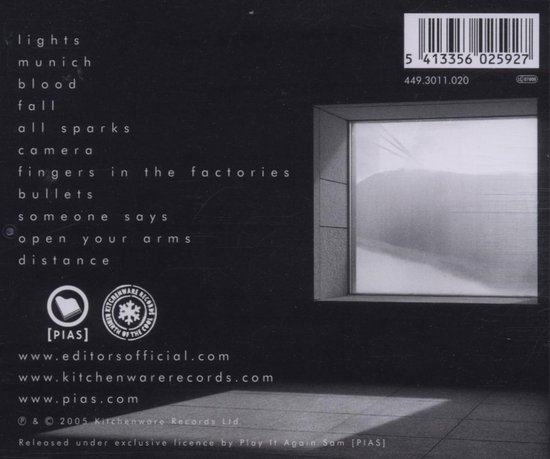 Editors - The Back Room (CD), Editors | Muziek | bol